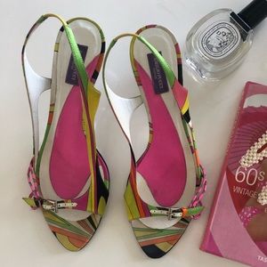 Emilio Pucci | Shoes | Emilio Pucci Sandal Heels | Poshmark